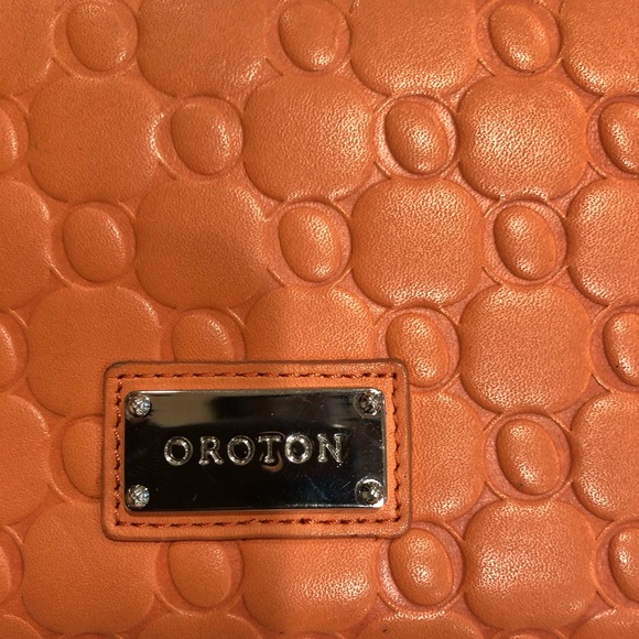 Oroton | Bags | Oroton Quilted Leather Logo Zip Around Wallet | Poshmark